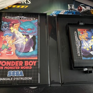 Wonder Boy Monster World - PAL Version - SEGA Mega Drive GENESIS - Etsy