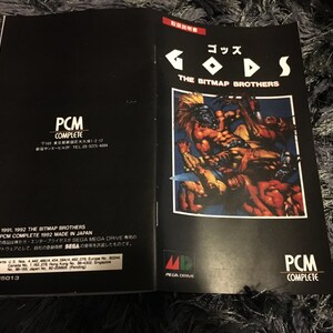 Gods JAP Version SEGA Mega Drive GENESIS - Etsy