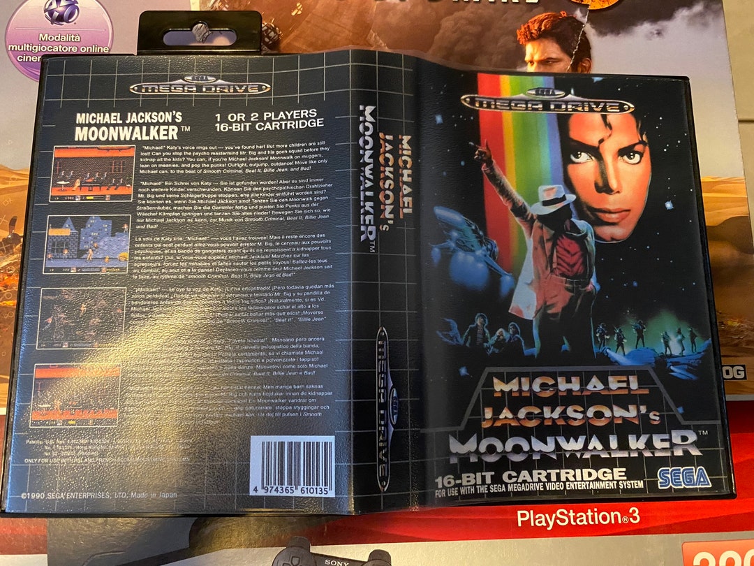 Moonwalker - PAL Version - SEGA Mega Drive GENESIS - Etsy