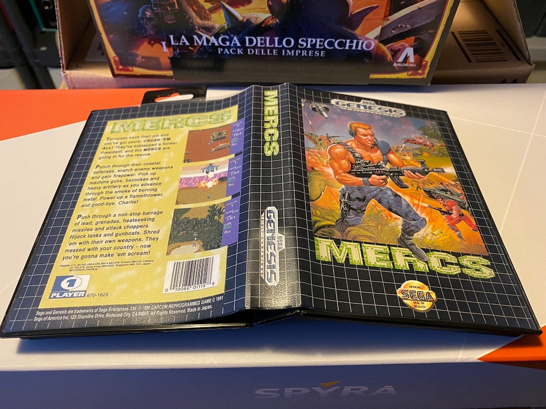 Mercs - USA Version - SEGA Mega Drive GENESIS - Etsy