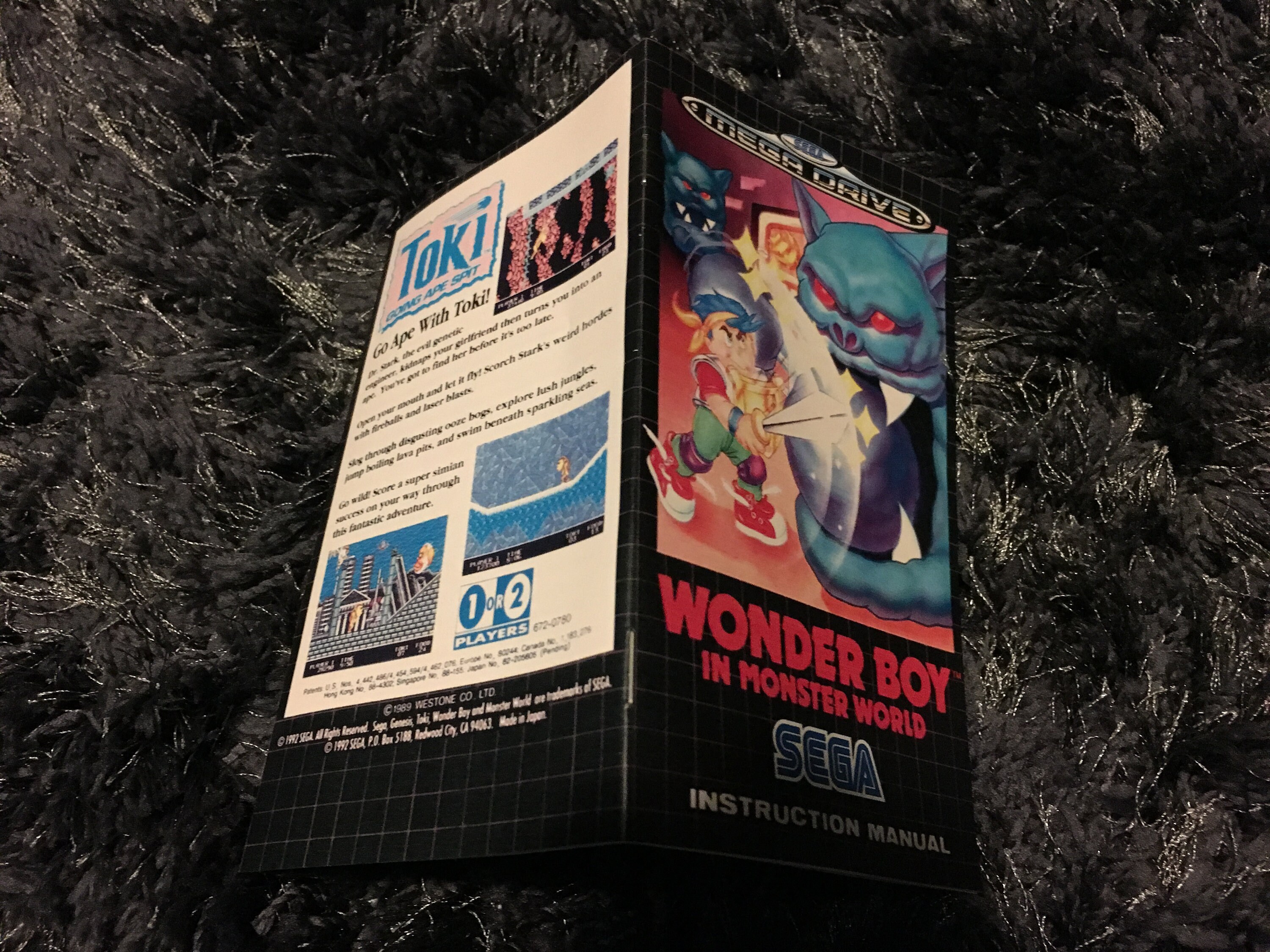 Wonder Boy Monster World - PAL Version - SEGA Mega Drive GENESIS - Etsy