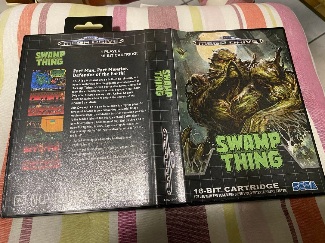 Swamp Thing - PAL Version - SEGA Mega Drive GENESIS - Etsy