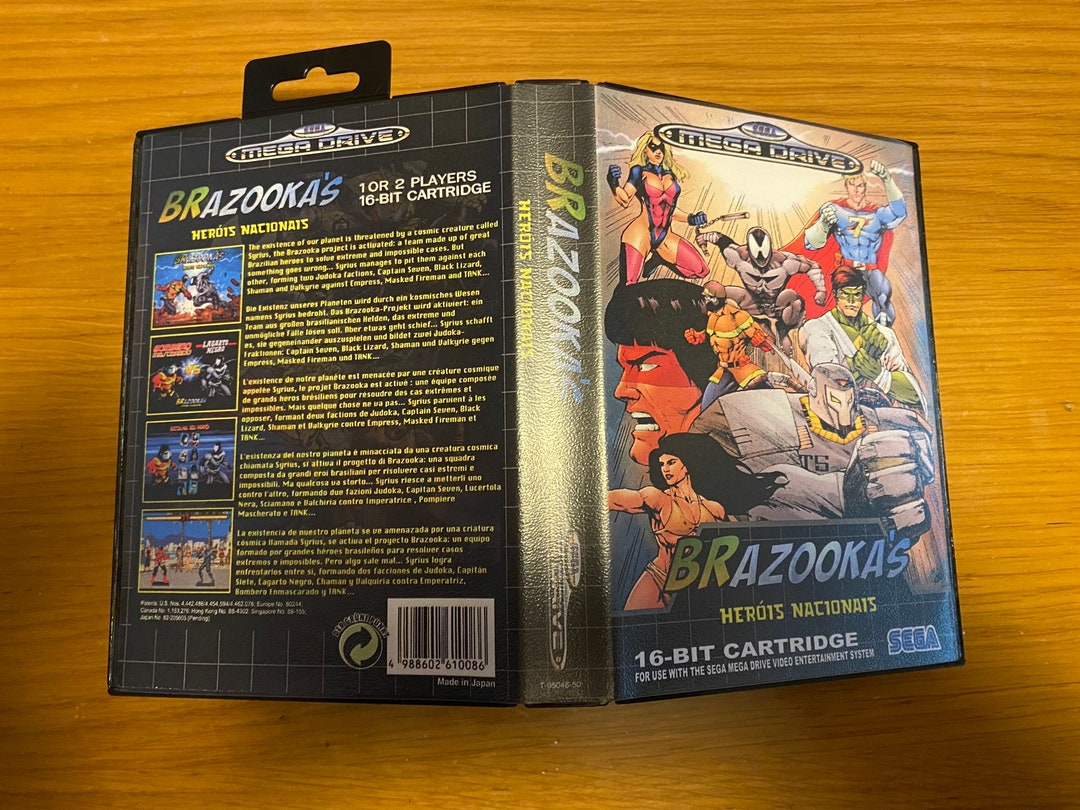 Brazooka's - PAL Version - SEGA Mega Drive GENESIS - Etsy