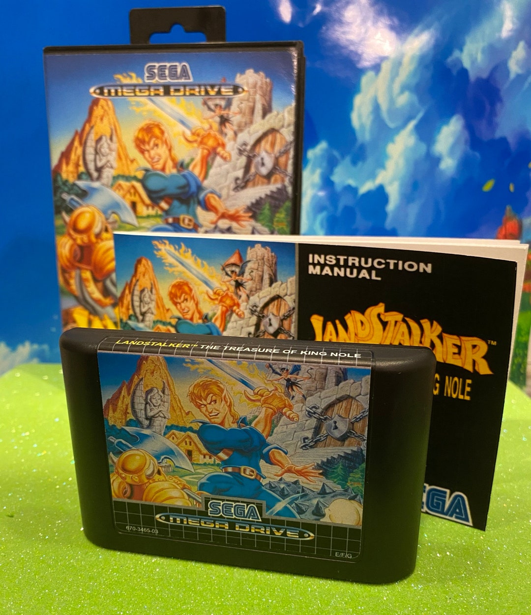 Landstalker - PAL Version - SEGA Mega Drive GENESIS - Etsy