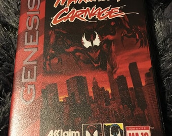 Spiderman and Venom: Maximum Carnage for SNES Consoles Working ...