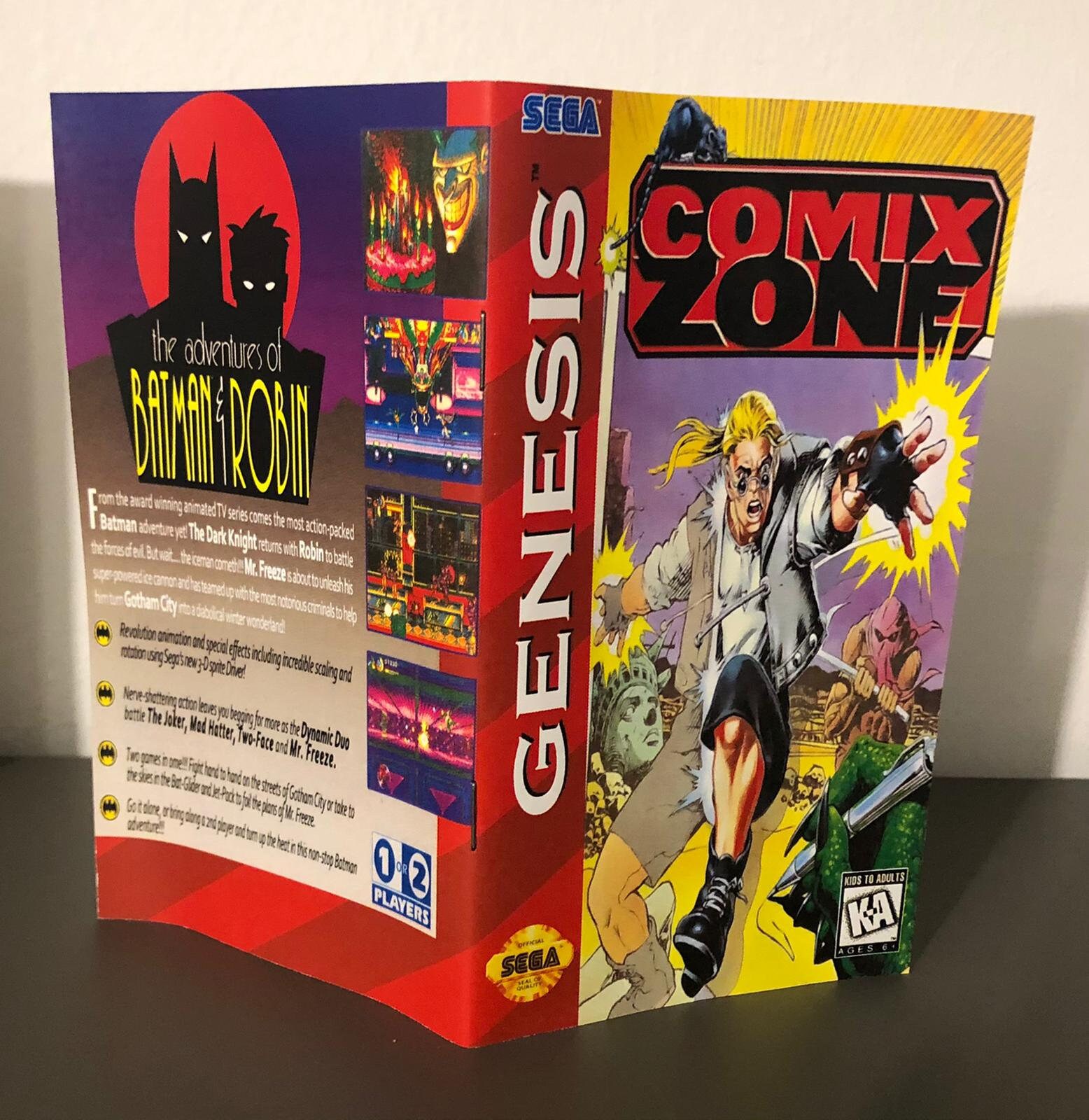Comix Zone USA Version SEGA Mega Drive GENESIS - Etsy