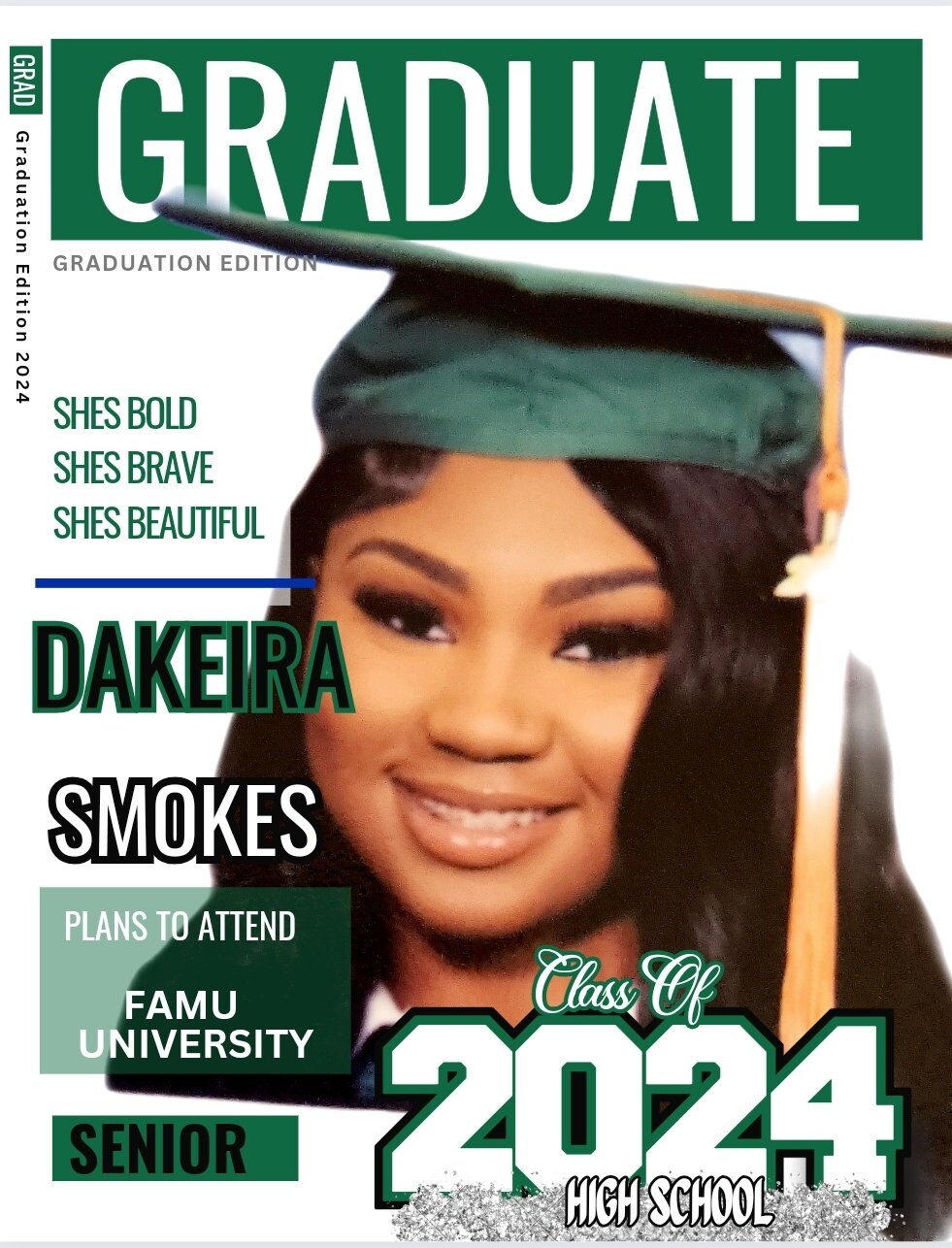 Graduation Magazine Cover - Etsy