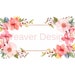 Spring Flower Borders, Assorted Sizes, Border Paper, Digital Paper ...