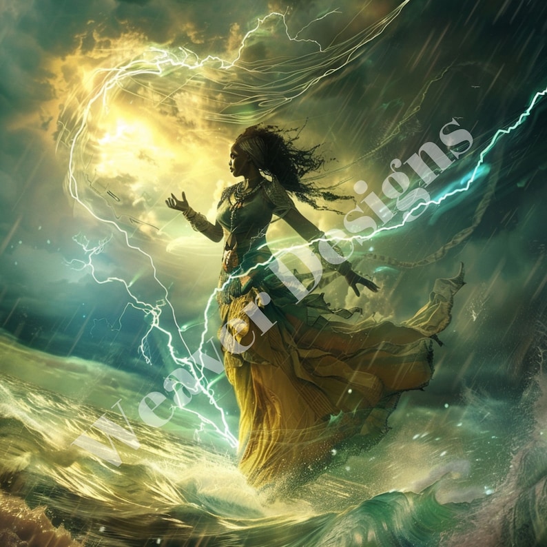 Goddess Ọya, the Powerful Orisha of Winds, Lightning, and Violent ...