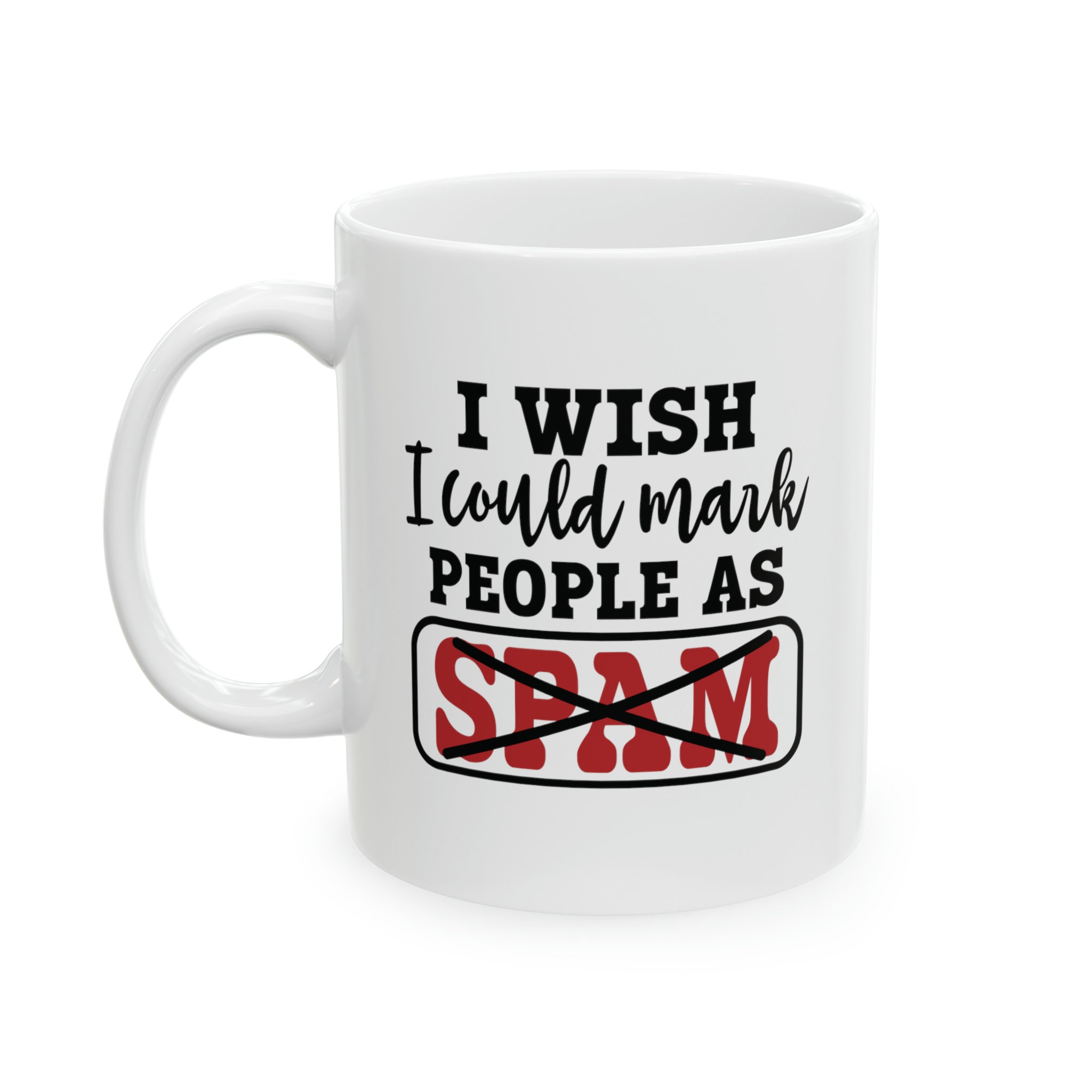 No People Please Mug Funny Gift About Spam Laugh Out Loud Unique ...