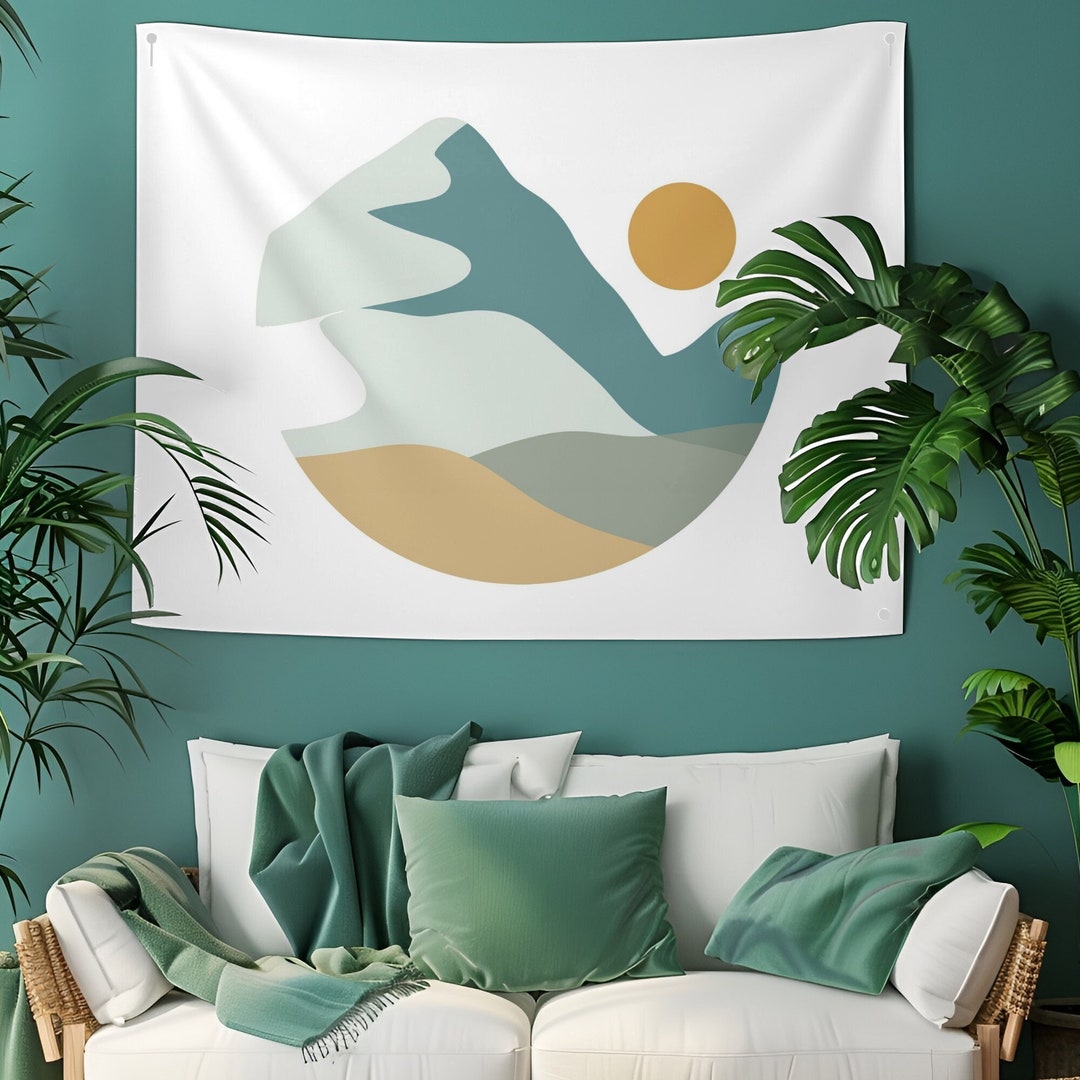 Gorgeous Abstract Tapestry Wall Hanging 1st of 3 Designs Housewarming ...