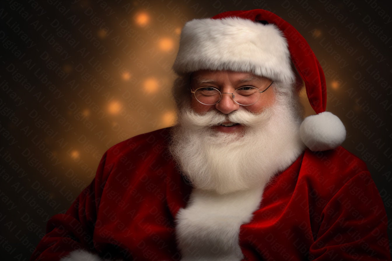 Santa Portrait Backdrop, Christmas Backdrop, Family Holidays, Picture ...