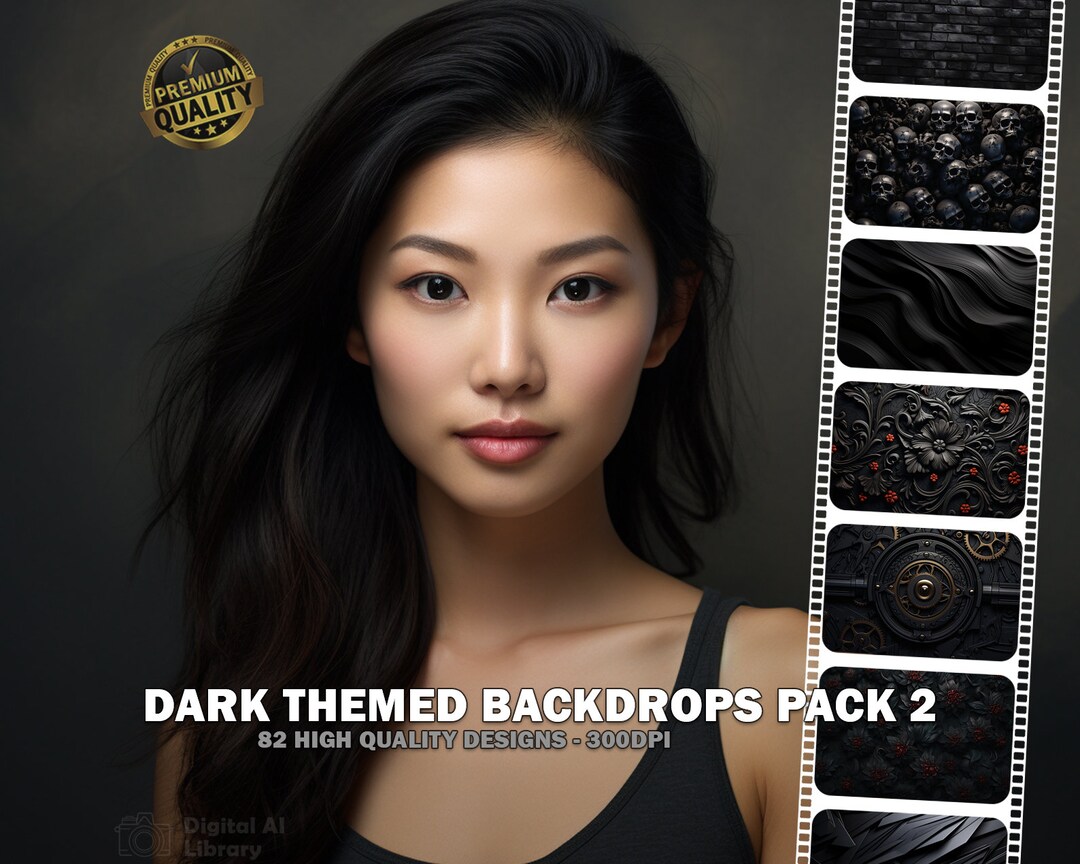82 Dark Themed High Quality Digital Backdrops, Black, Navy, Backdrops ...