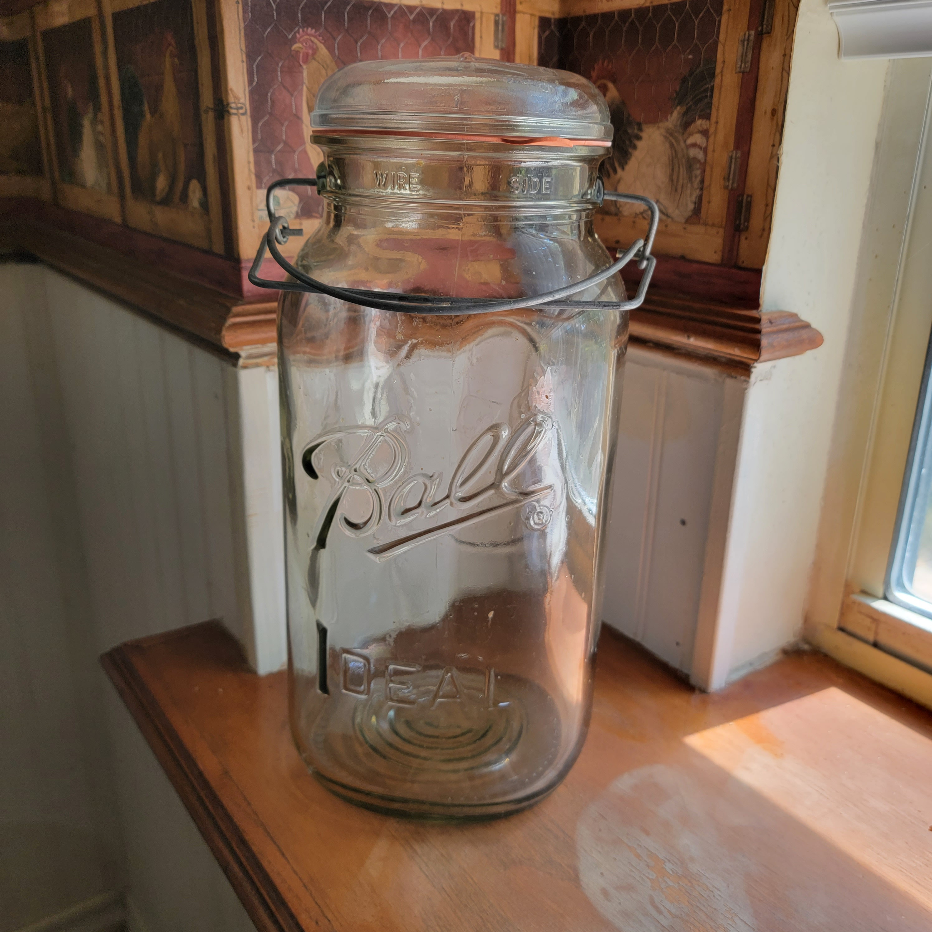 Vintage Huge One Gallon Ball Glass Canning Jar - Etsy