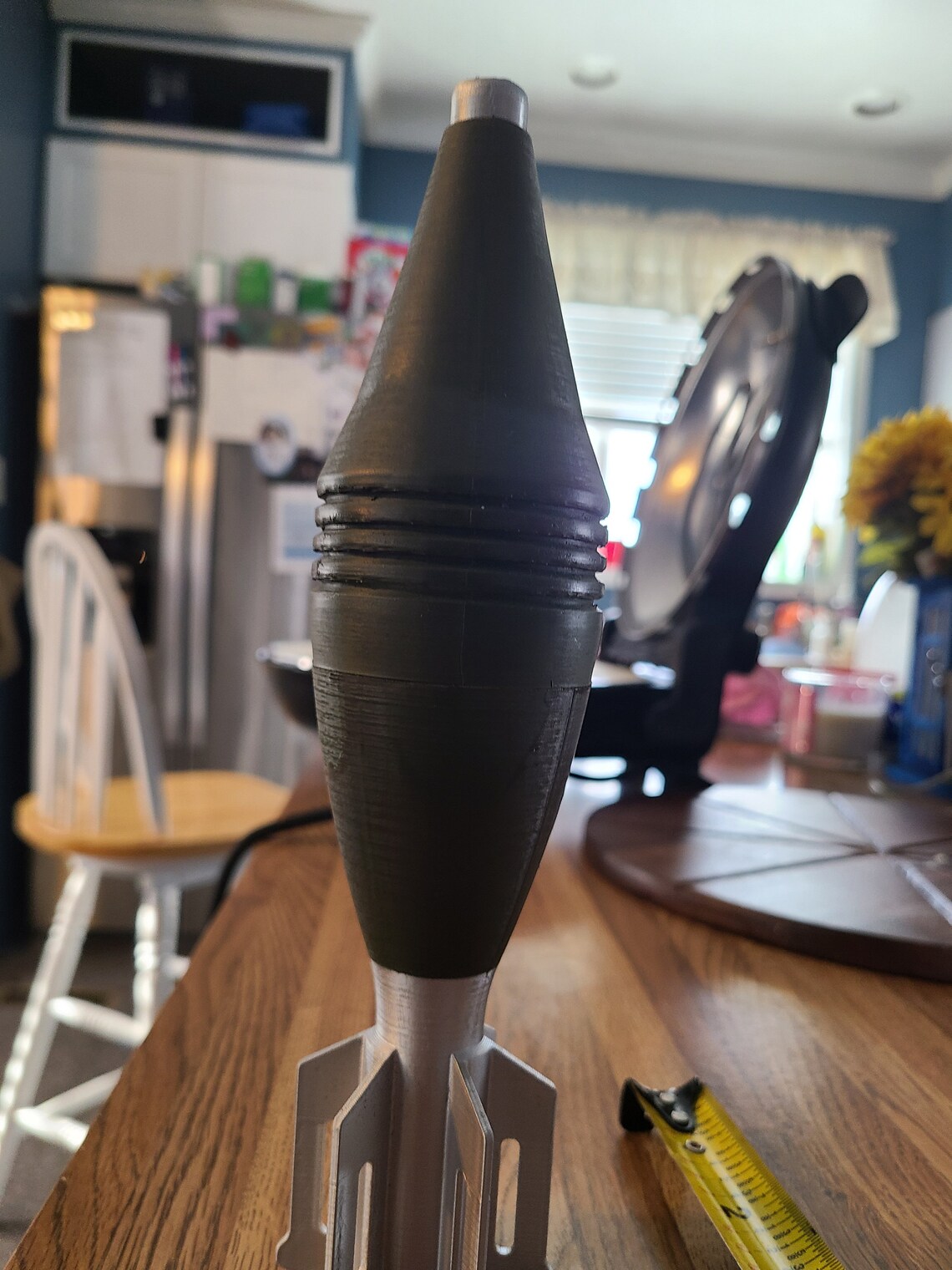 WWI Replica Mortar Shell Display: Historical Elegance for Collectors ...