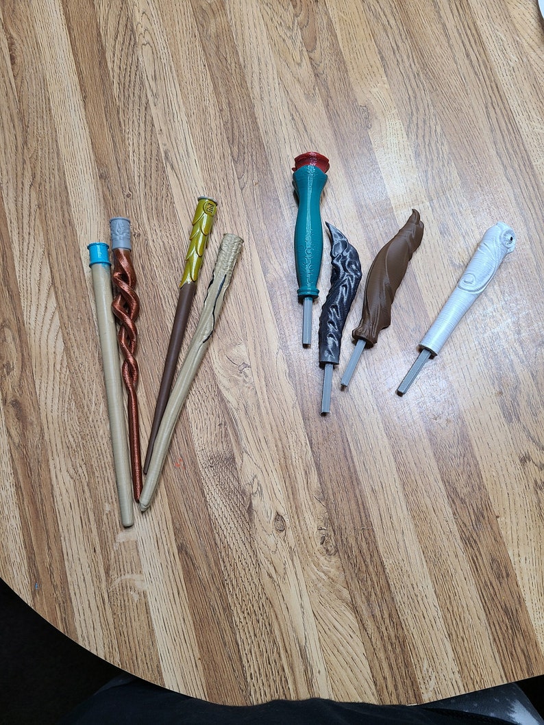 Enchanted Elegance: 3D Printed Magical Wand - Etsy