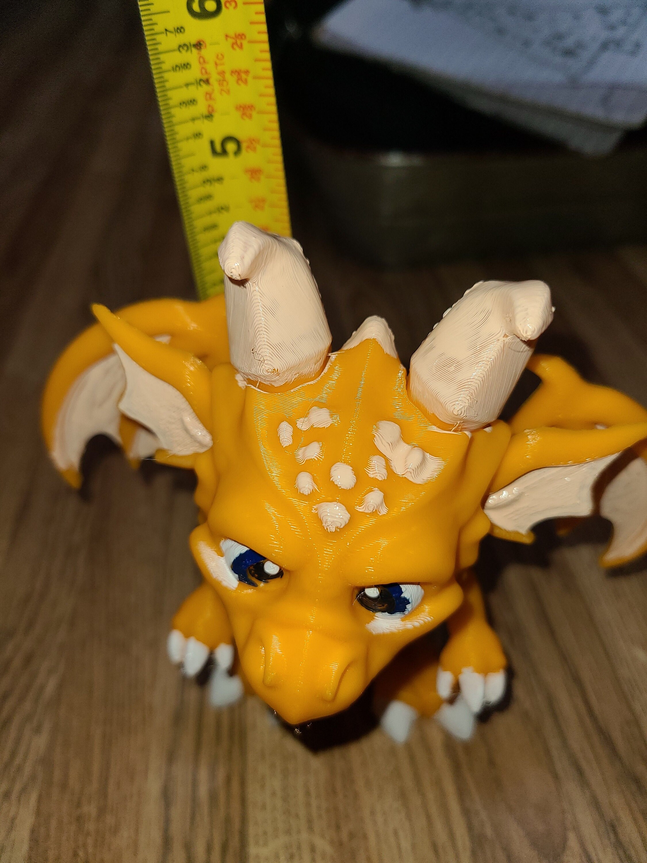 Articulated Cute Dragon 3D Printed Whimsical Fun for Everyone - Etsy