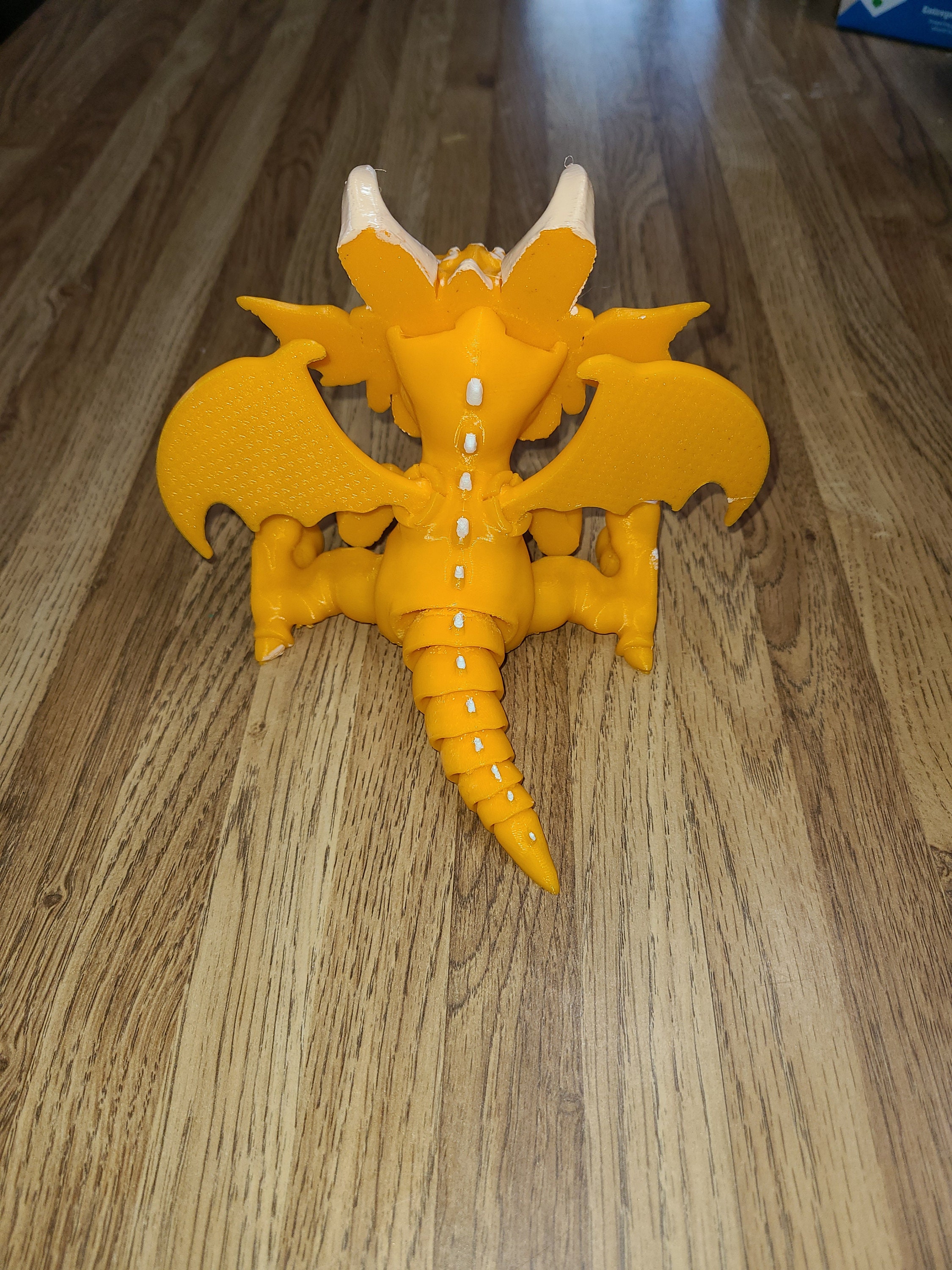 Articulated Cute Dragon 3D Printed Whimsical Fun for Everyone - Etsy