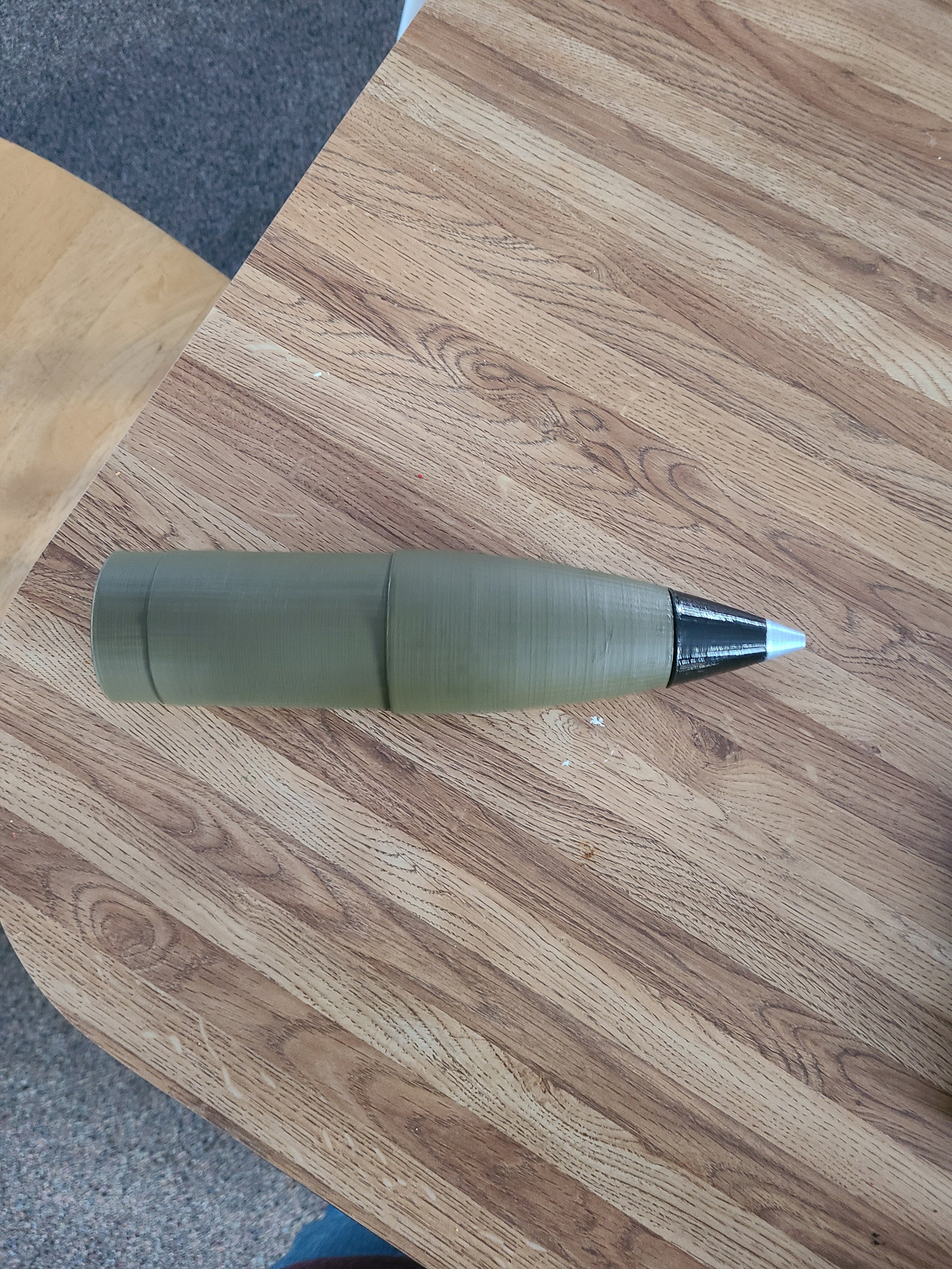 Howitzer Shell Replica 3D Printed Prop: Perfect for Military History ...