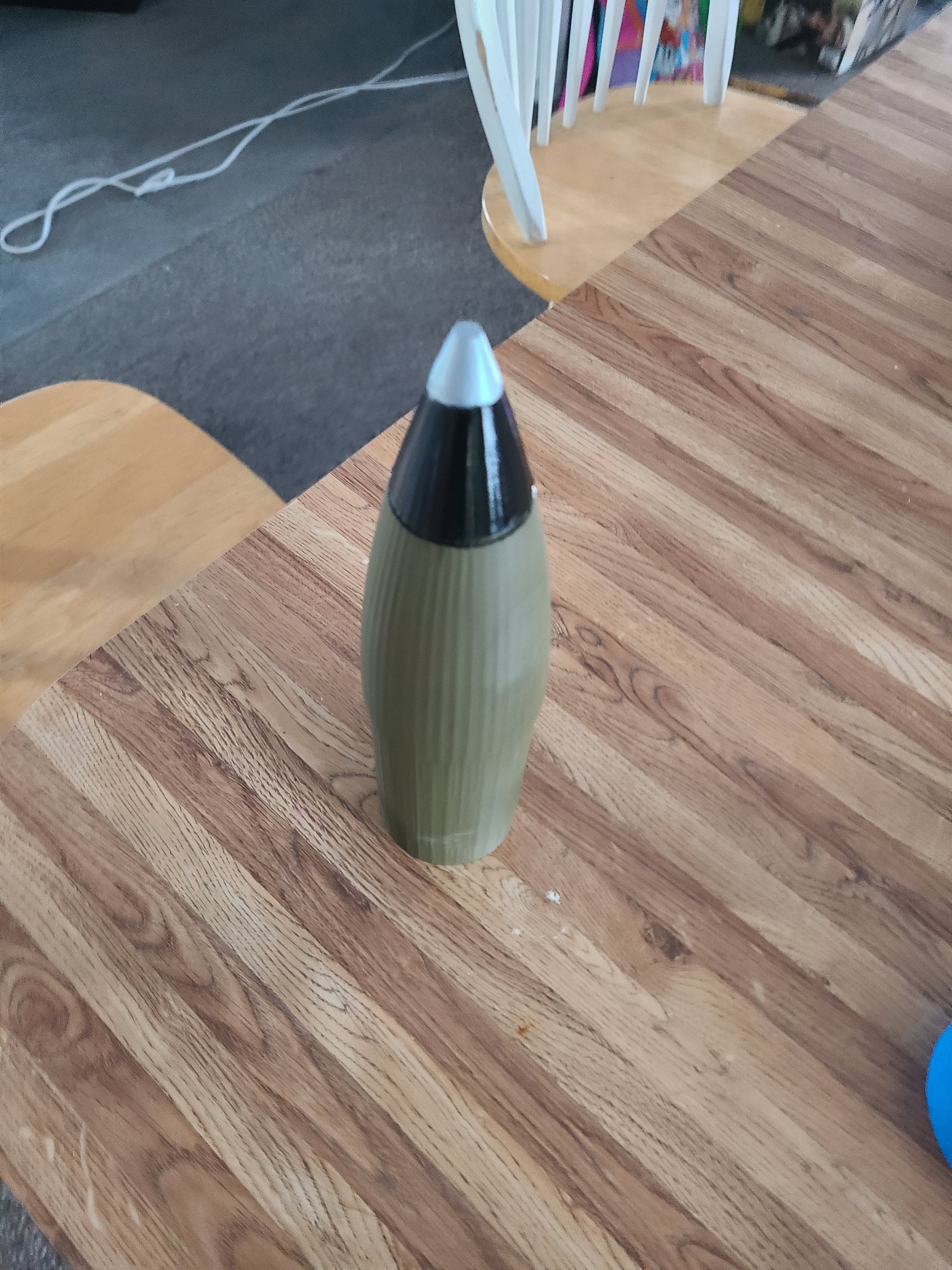 Howitzer Shell Replica 3D Printed Prop: Perfect for Military History ...
