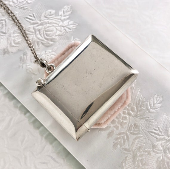 Rare Antique Sterling Silver & Hand Painted Enamel Mi… - Gem