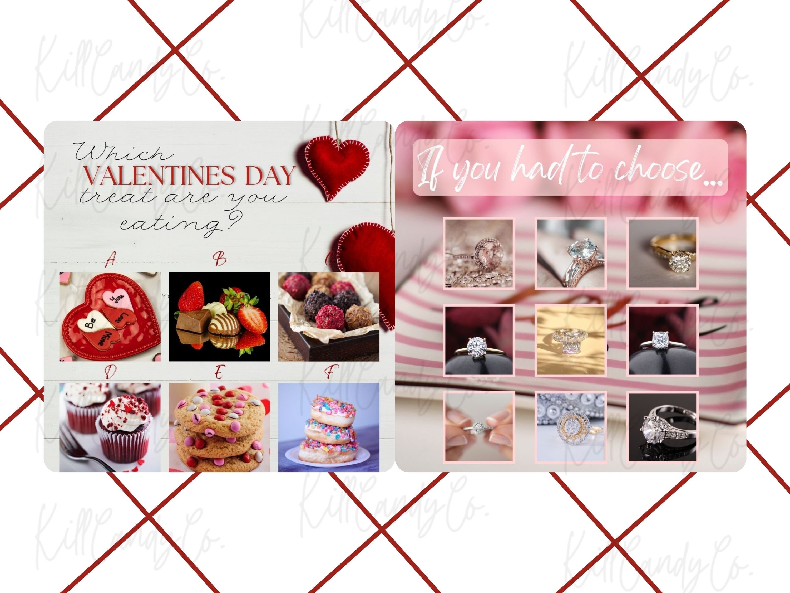 Valentine's Day Engagement Posts: Interactive Social Media Bundle ...