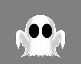 Customizable Ghost Vtuber - LIVE2D | Model/avatar | Premade | Ready to ...
