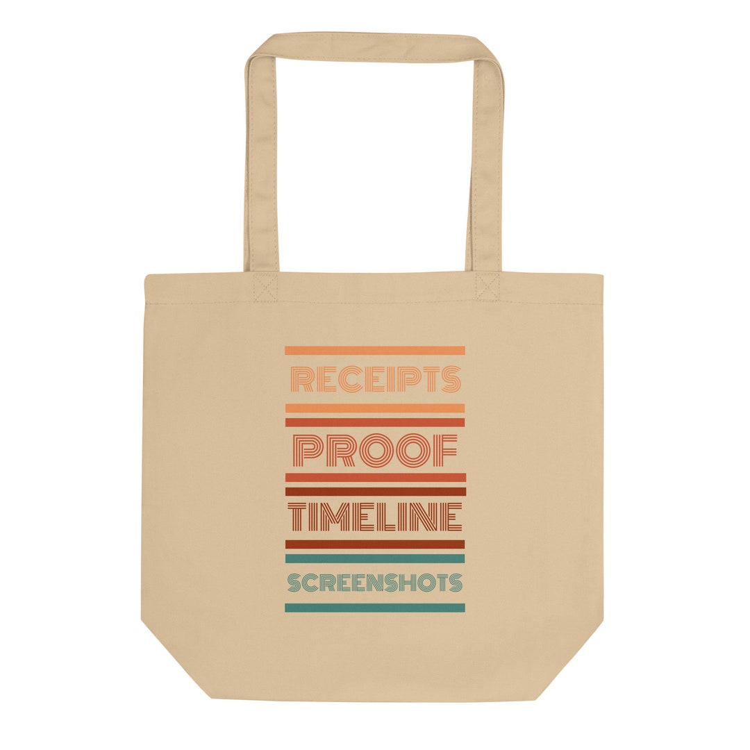 Receipts, Proof, Timeline, Screenshots RHOSLC Tote Bag Bravo TV - Etsy