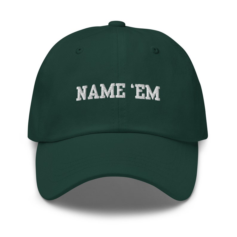 Name 'em - Sutton Stracke Dad Hat - Etsy