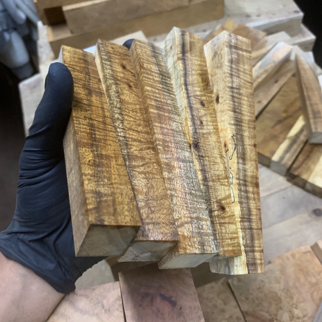Curly Acacia Auriculiformis for Funtain Pen, Pen Blanks, Exotic Wood ...