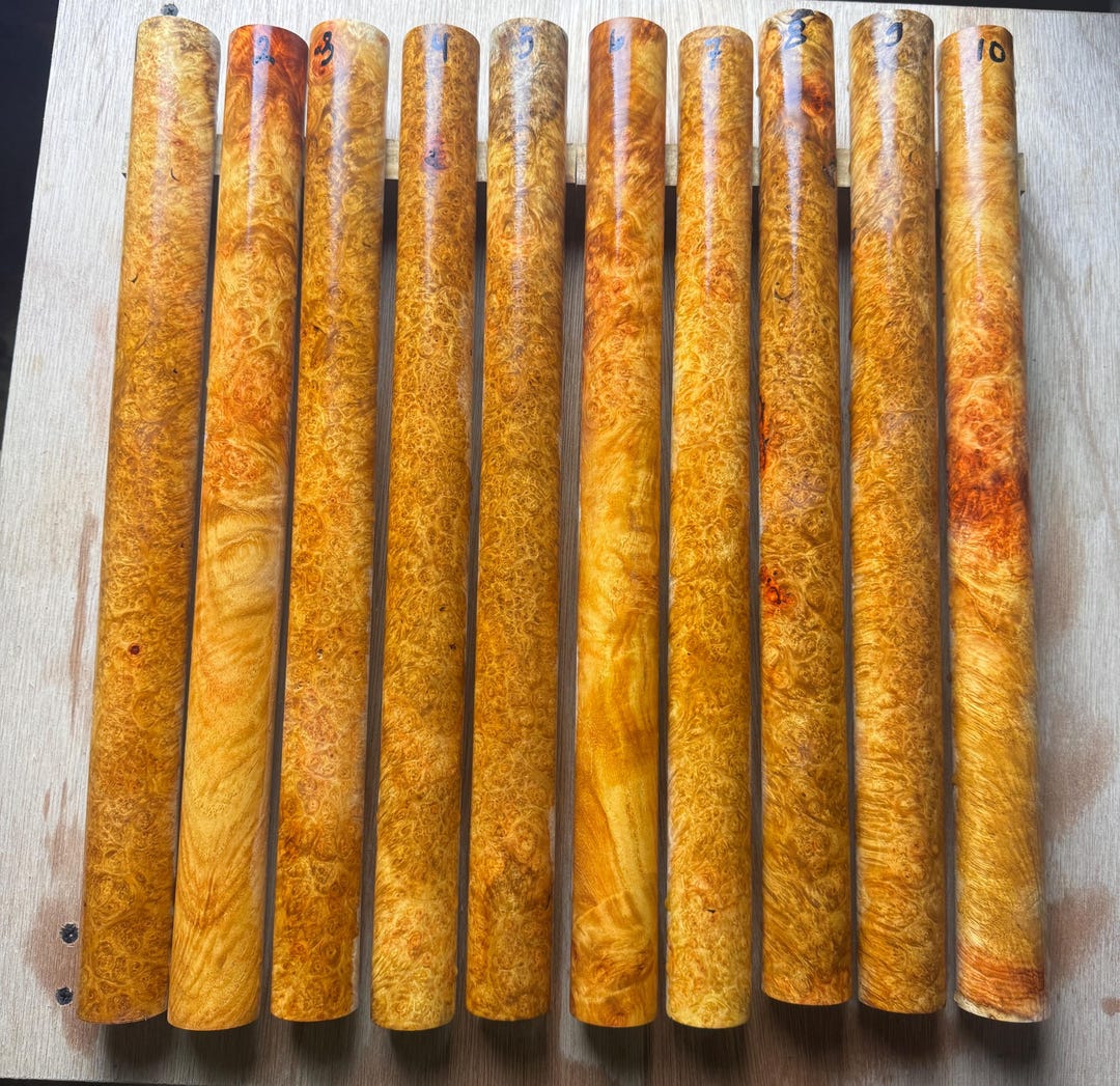 Rod Amboyna Burl for Cues Blanks With Unique Figure - Etsy