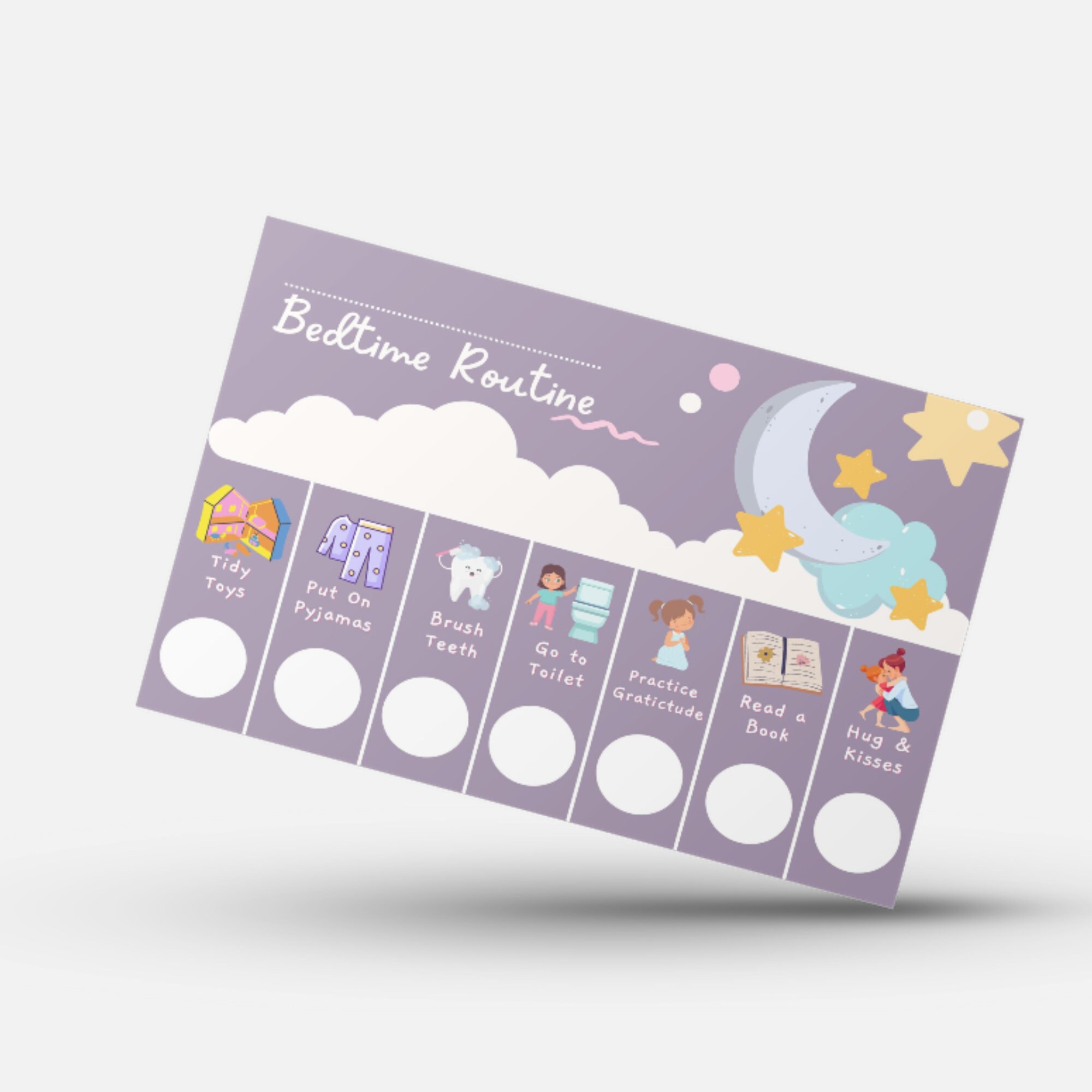 Kids Daily Routine Checklist Printable Visual Routine Chart - Etsy