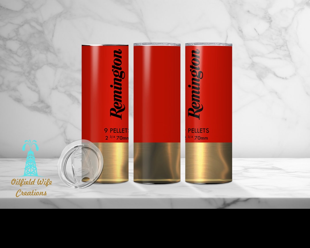 Remington Shell, Gun Shell, Tumbler, 20OZ - Etsy