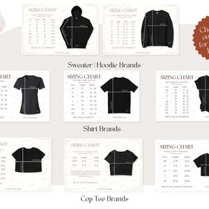 AS Colour 4062 Crop Tee Mockup Xs to Xl Sizing Chart Size Chart Crop ...