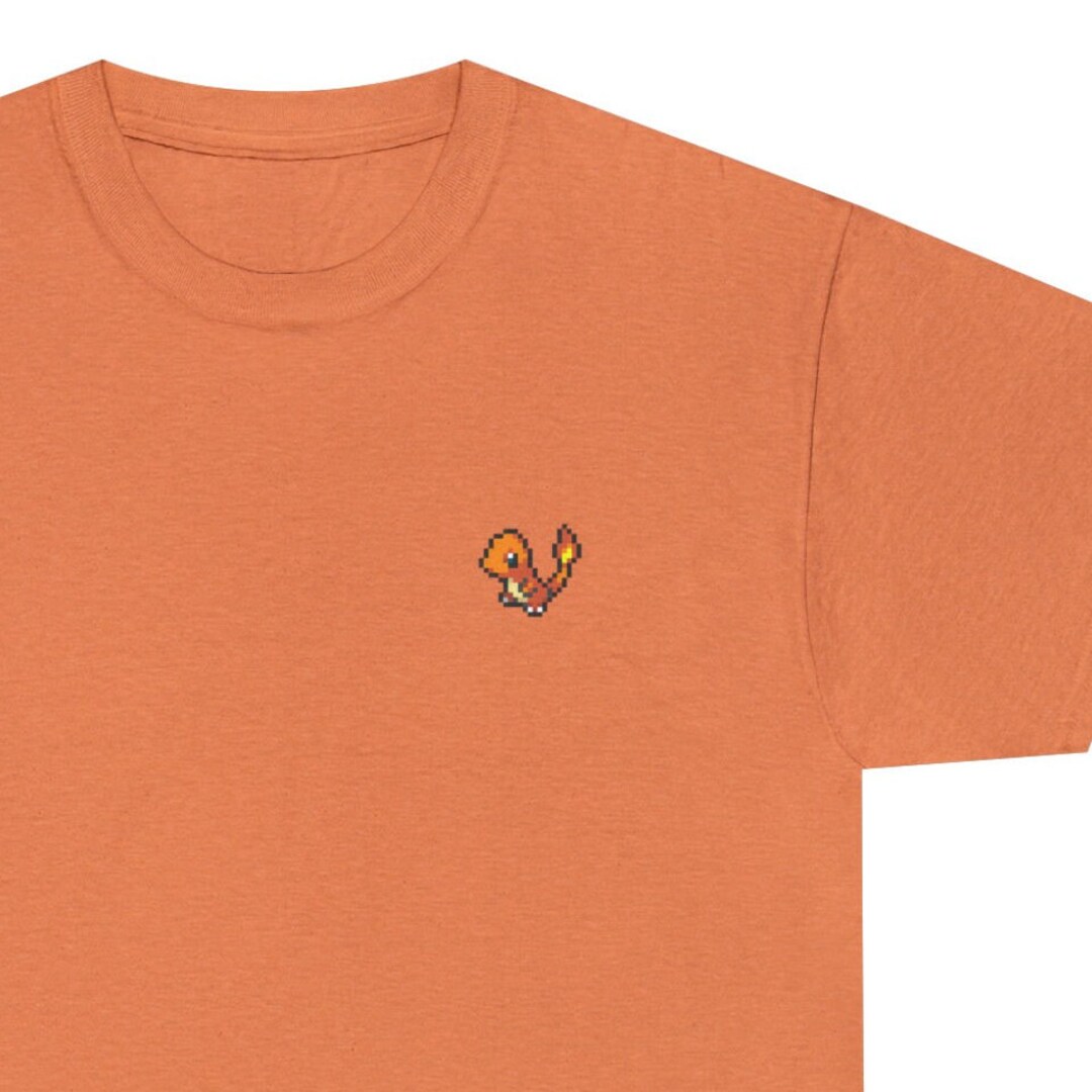 Charmander Low Key Pokemon Pixelart Top - Etsy