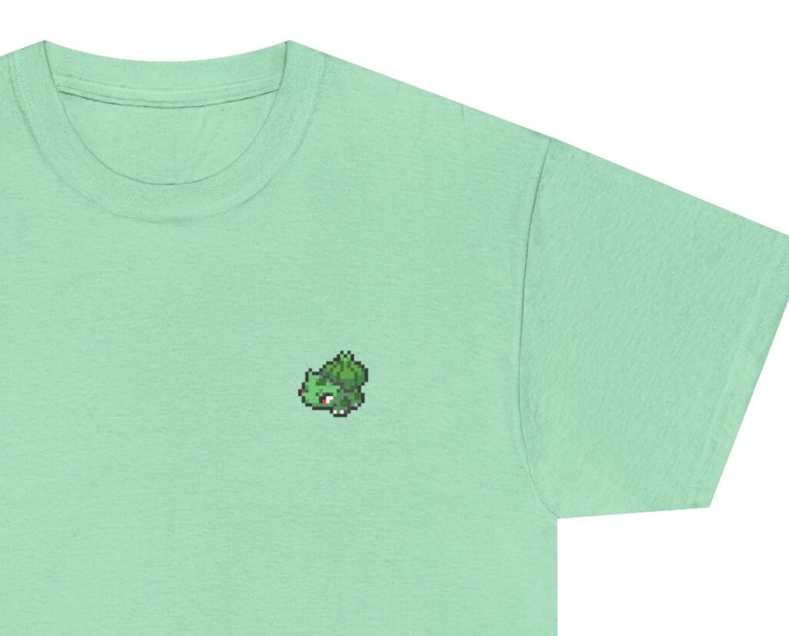 Bulbassaur Low Key Pokemon Pixelart Top - Etsy UK