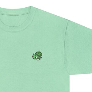 Bulbassaur Low Key Pokemon Pixelart Top - Etsy UK