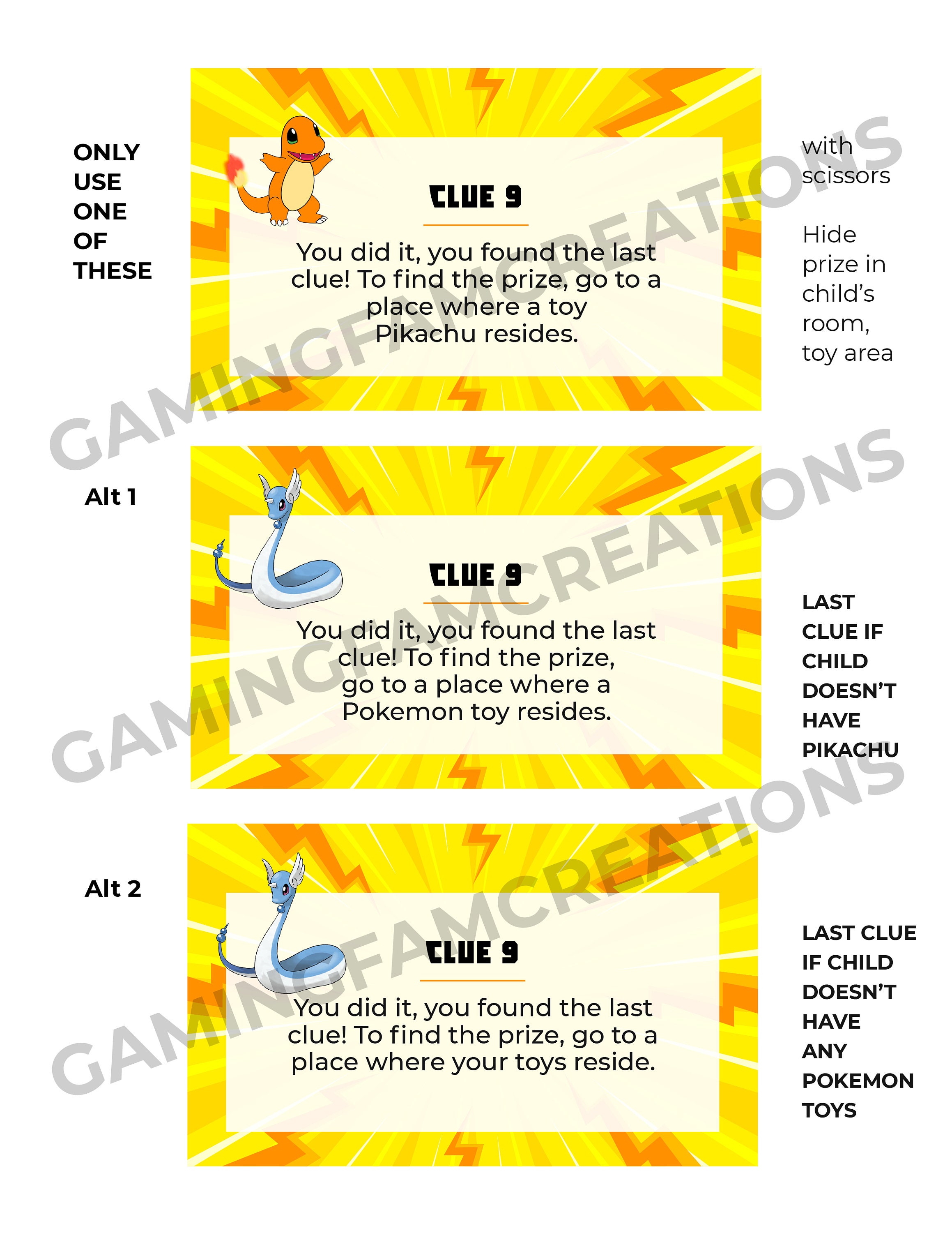 Pokemon Scavenger Hunt | Instant Download - Etsy