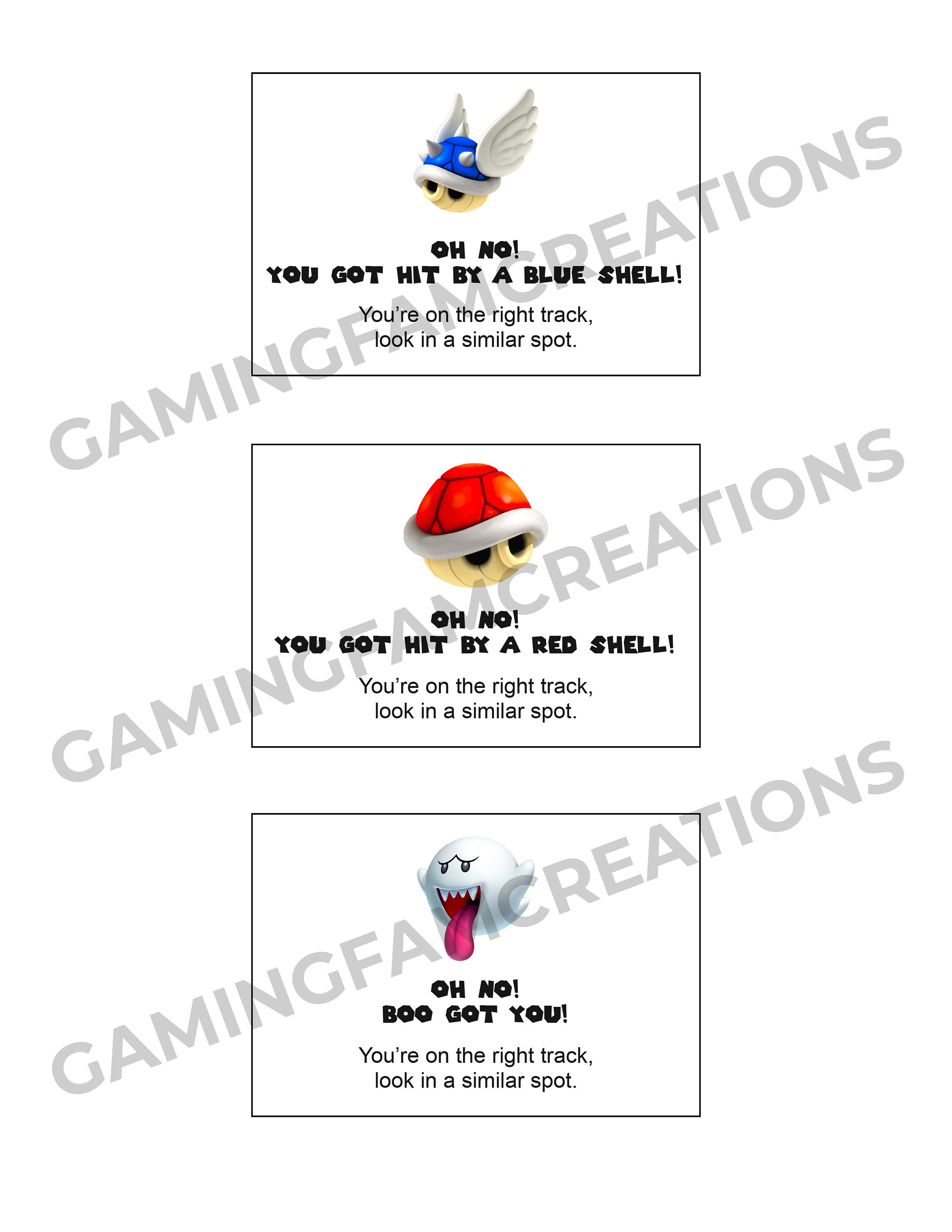 Super Mario Scavenger Hunt - Etsy
