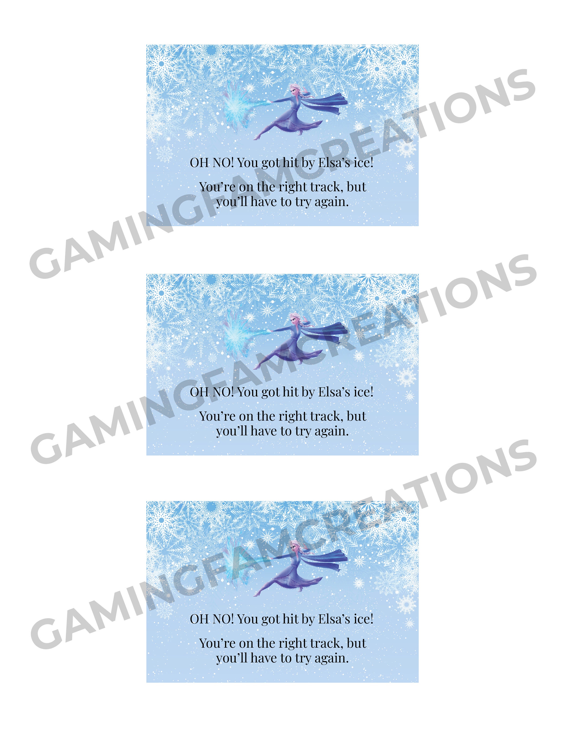 Frozen Birthday Party | Printable Scavenger Hunt | Instant Download - Etsy