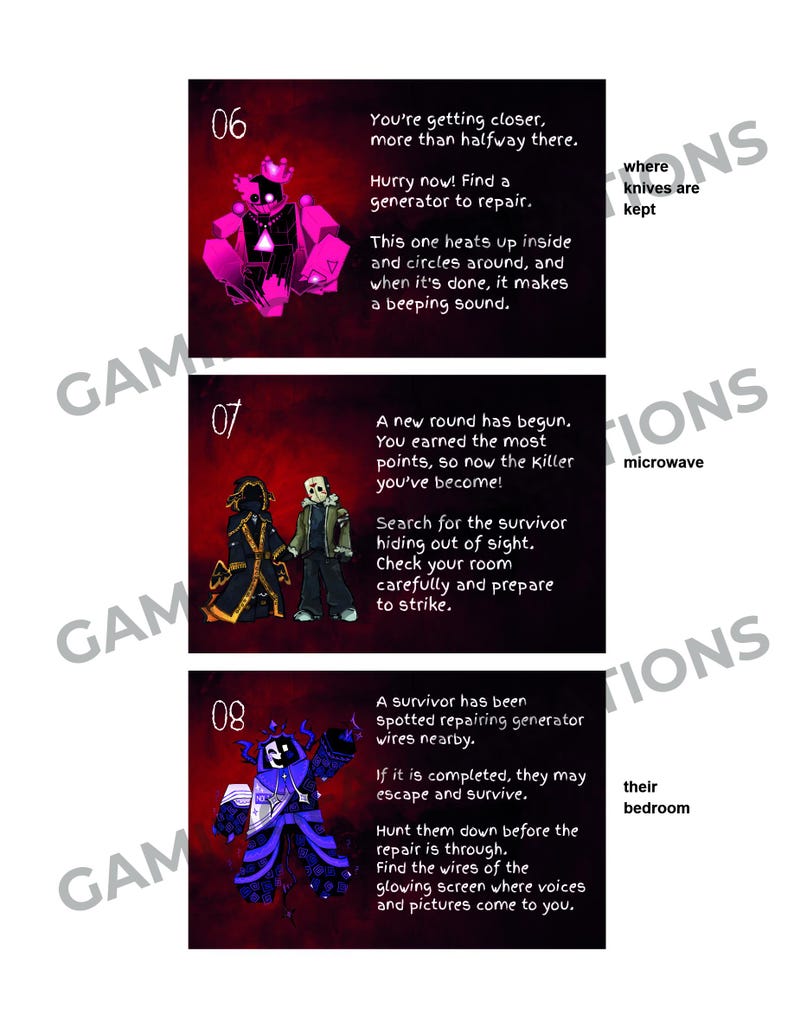Roblox Forsaken-inspired Scavenger Hunt for Kids - Etsy UK