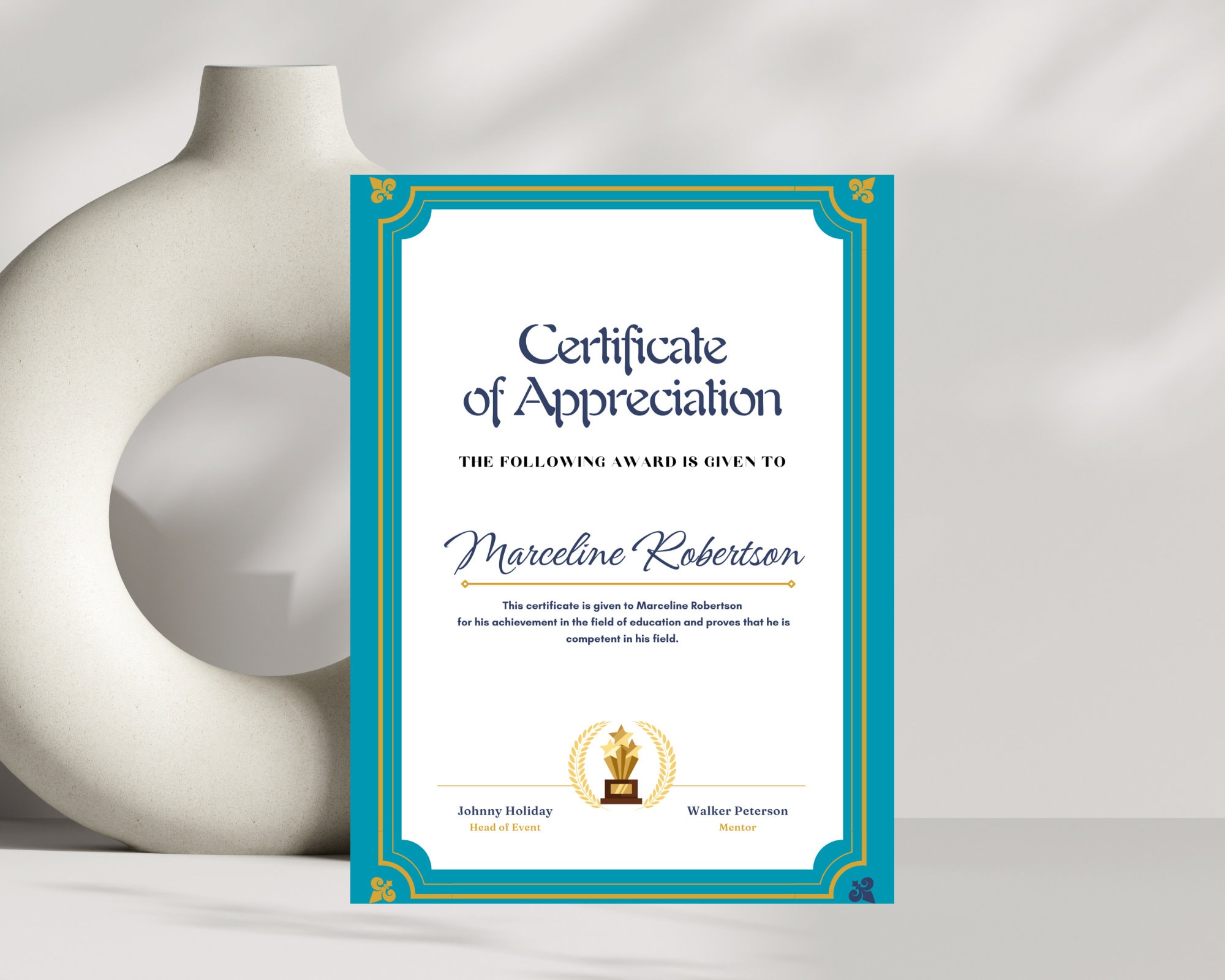 Editable Certificate of Appreciation: Celebrate Achievements With ...
