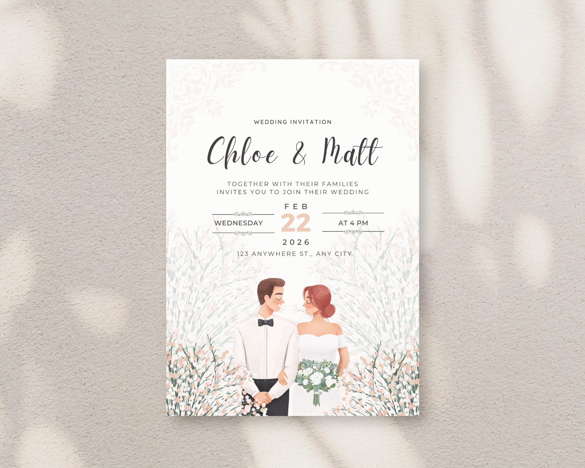 Wedding Invites | Editable Wedding Invitations | Wedding Invitation ...