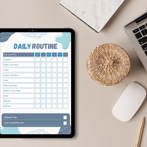 Daily Routine Tracker | Daily Planner | Plan Your Day | Productivity ...