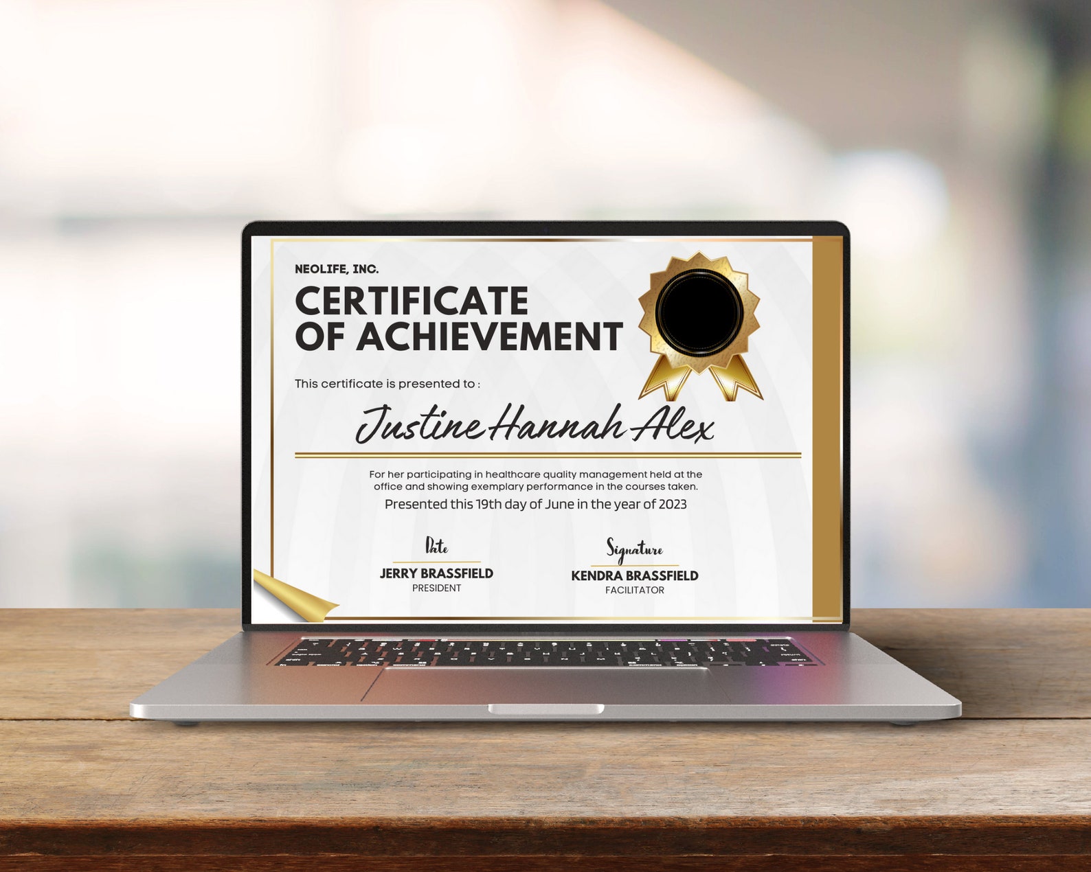 Customizable Training Certificate for Celebrating Remarkable ...