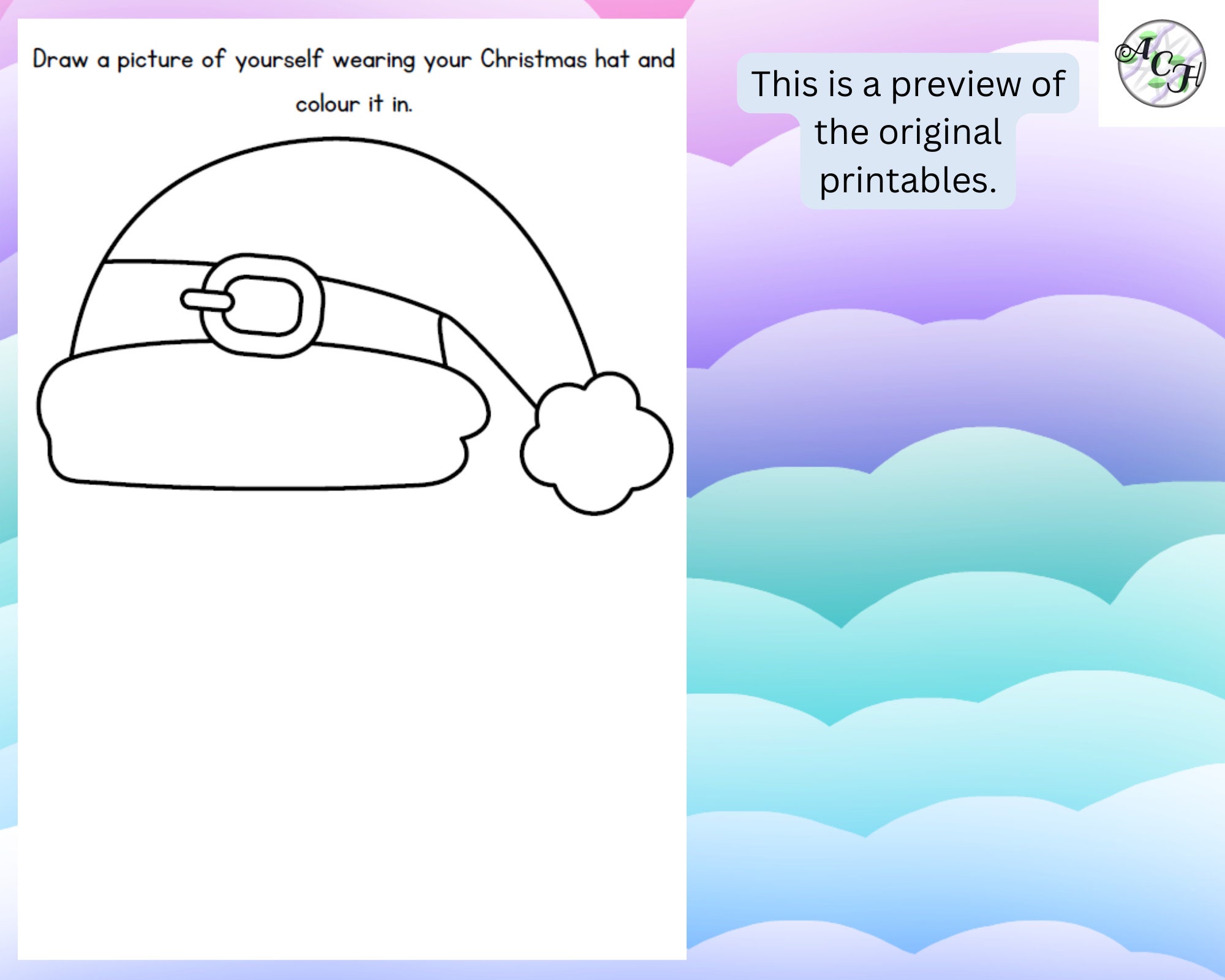 Christmas Activity Packs for Kids Pack 1 A4 - Etsy