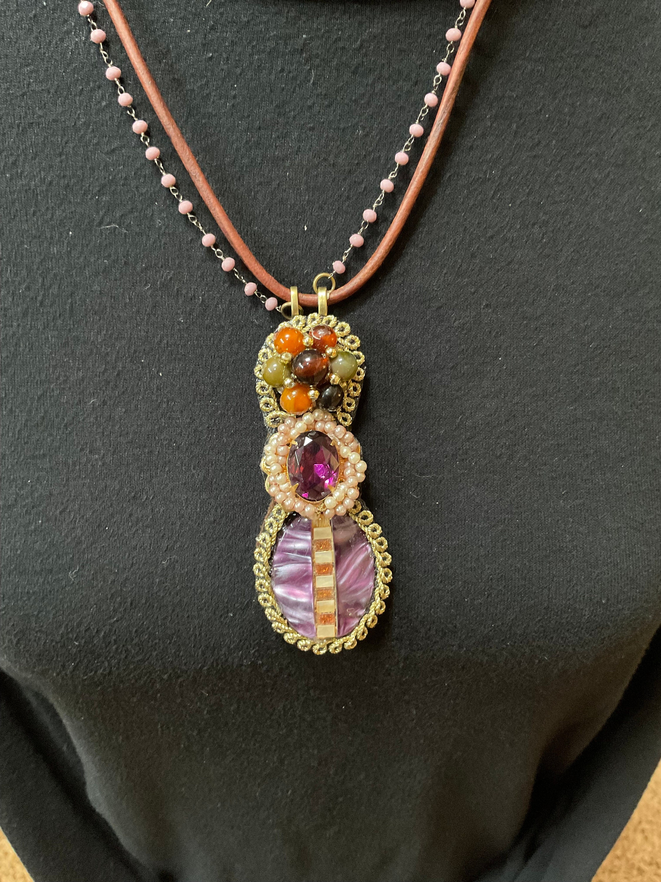 Unique Costume Jewelry Necklace - Etsy