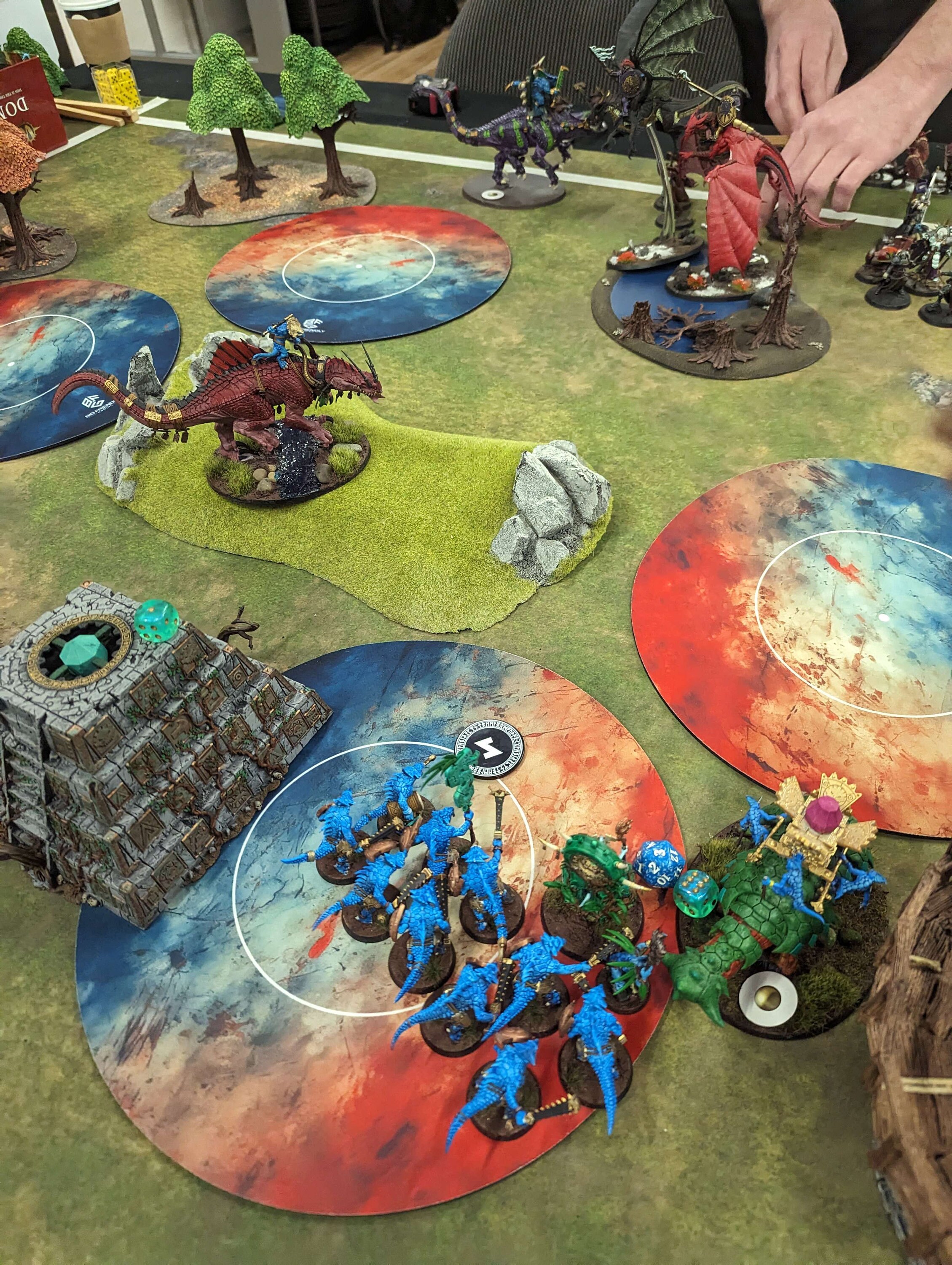 Warhammer Age of Sigmar AOS 12 Objective Mats Neoprene 6 Pieces - Etsy