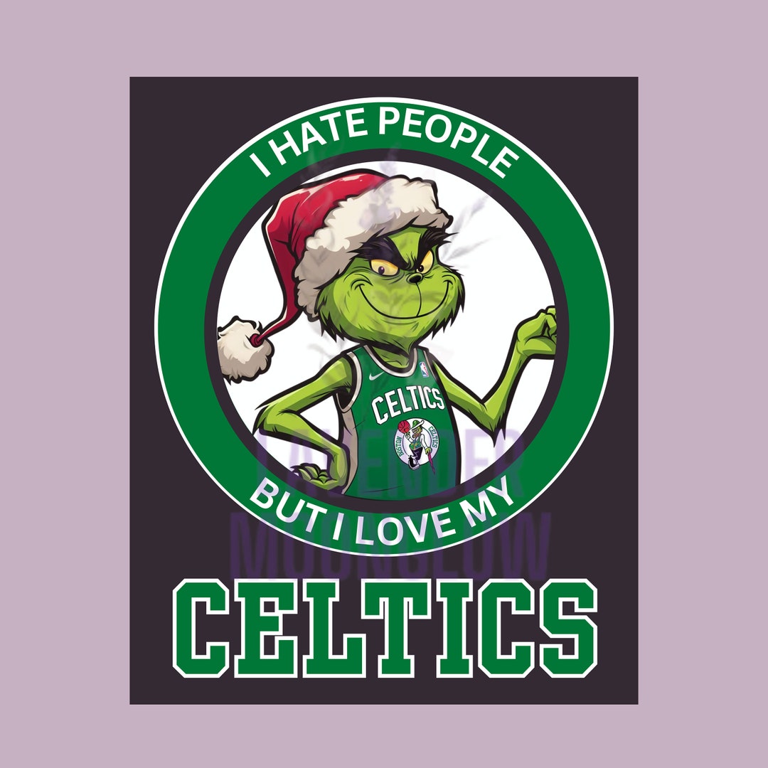 Boston Celtics Grinch Shirt - Etsy