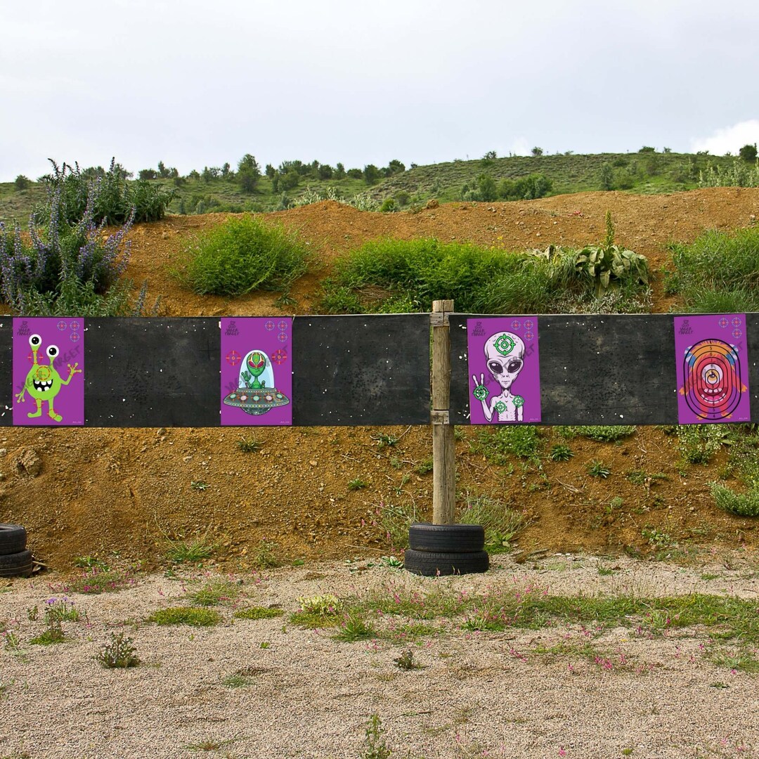 Realistic Digital Alien Shooting Targets Ideal for Fun and Skill ...
